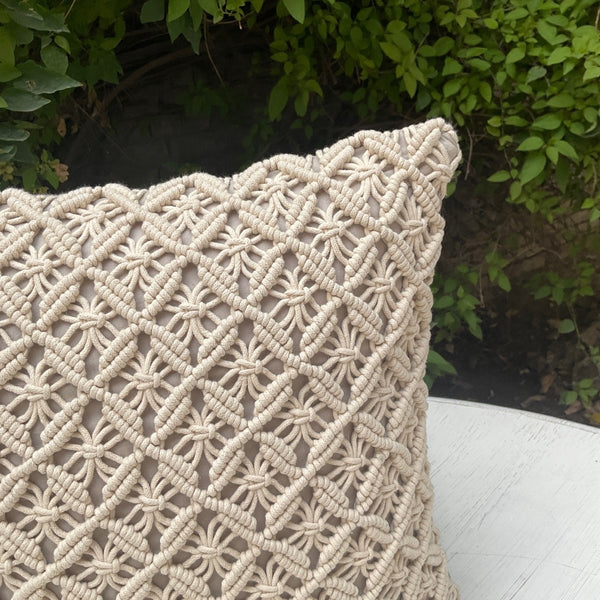 Macrame Cushion Cover Existencia | Zen Living by Studio Covers